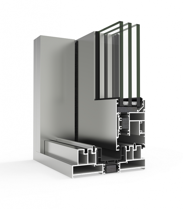 Cửa Trượt Cortizo 4600 HI thiết kế Nâng và Trượt êm ái